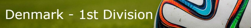 Danish 1st Division Table 2024/2025 | The Stats Don't Lie