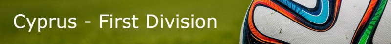 Cypriot First Division Table 2024/2025 | The Stats Don't Lie